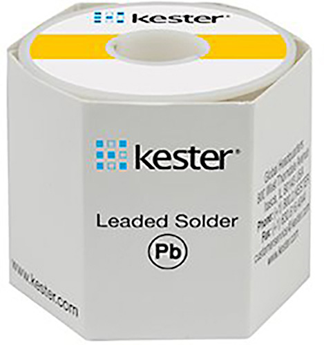 Kester SN63PB37 031 Diameter Solder Wire with 66 Core Size