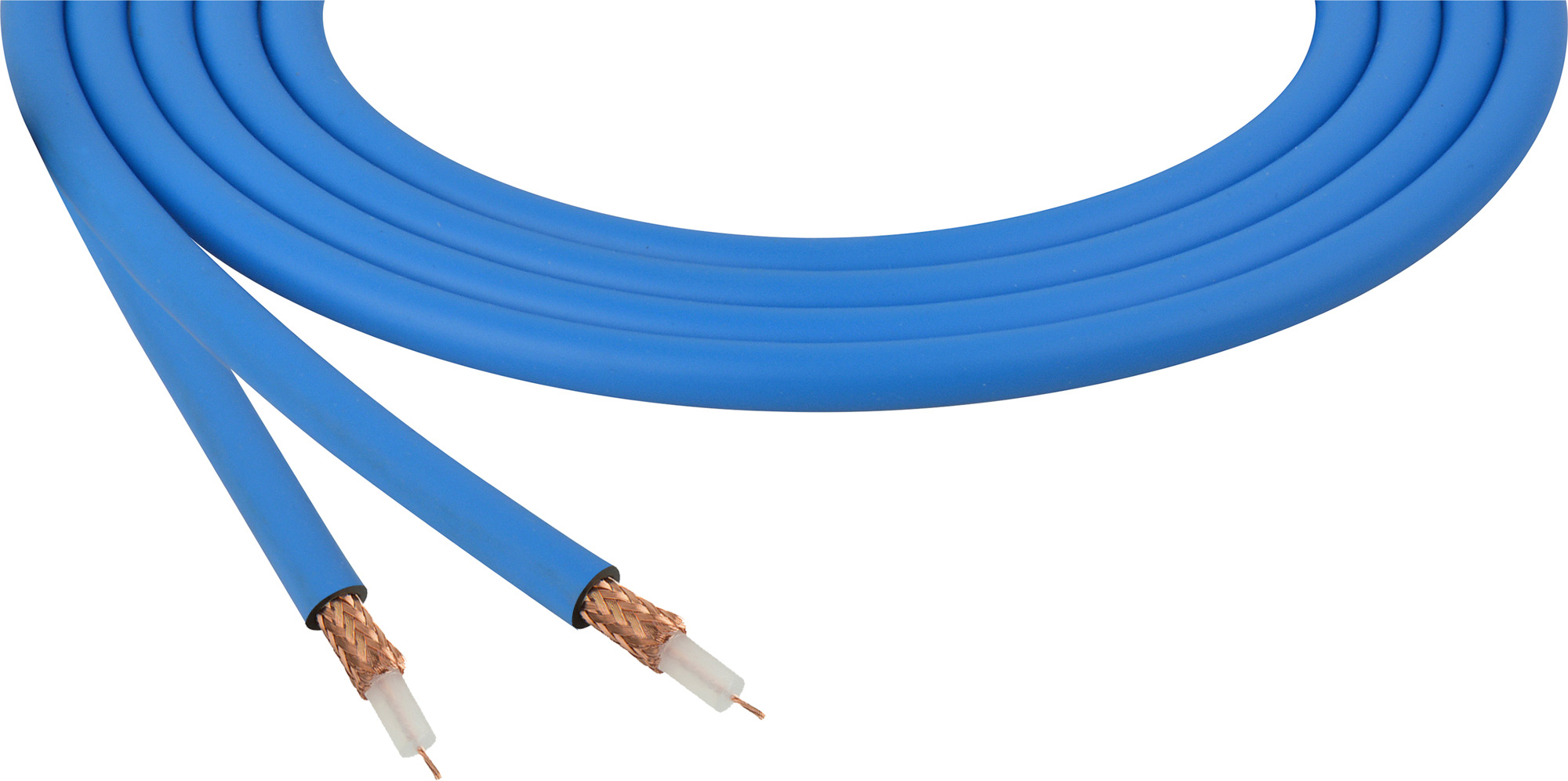 Canare LV-61S RG59 75 Ohm Video Coaxial Cable by the Foot - Blue Chroma ...