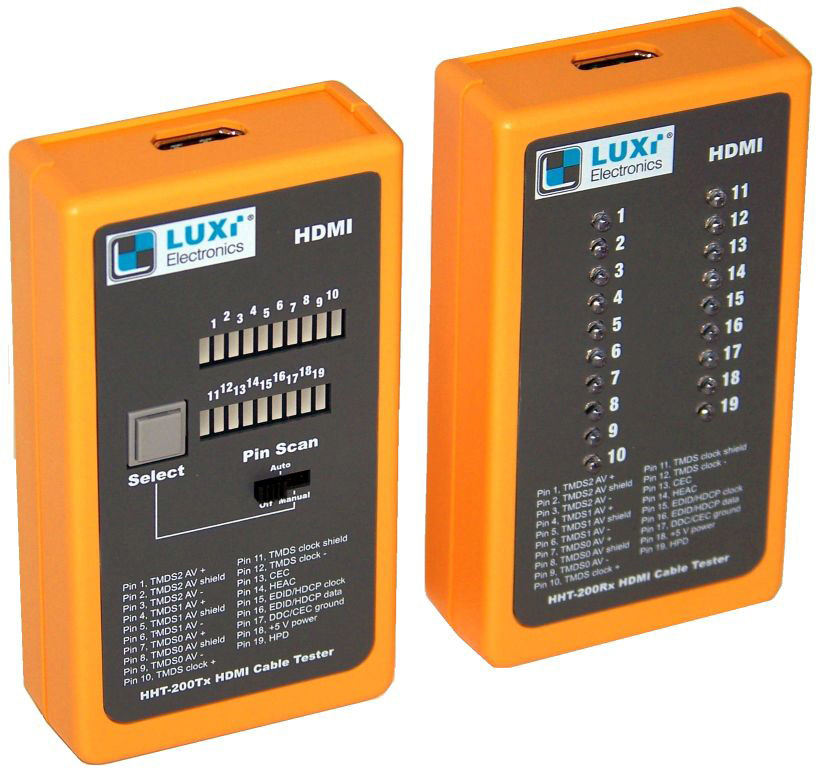 Luxi HHT-200 HDMI Hand Held Tester with Open and Short Test One 9 V ...