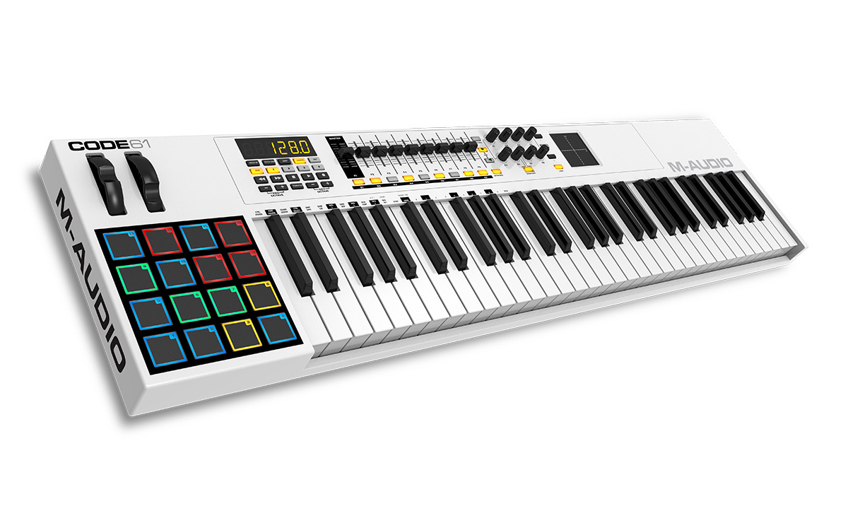 M Audio Code61 Usb Midi Keyboard Controller With X Y Pad