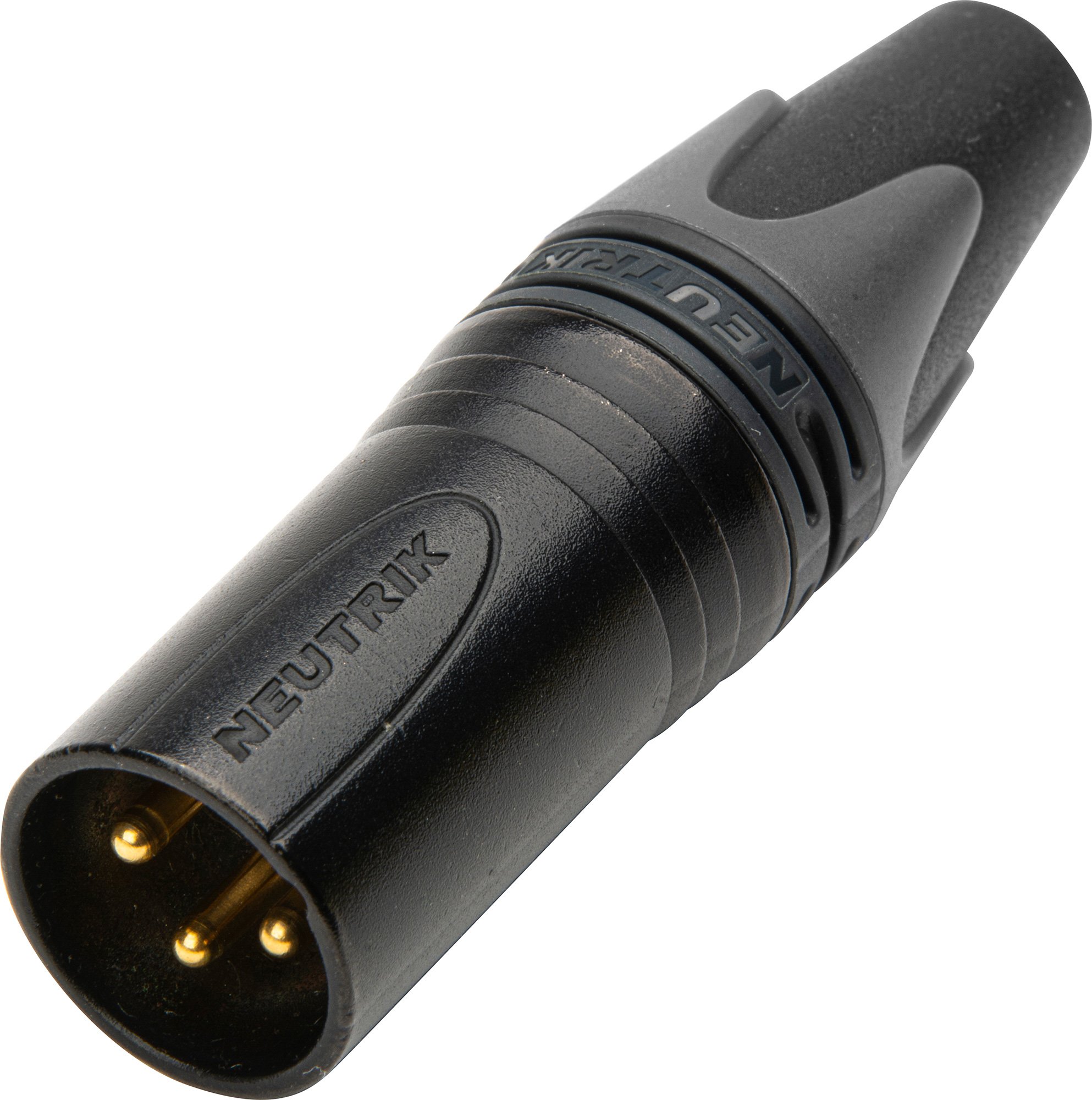 Neutrik NC3MXX-BAG 3 Pin Male XLR Black/Silver Neutrik NC3MXX-BAG 3 Pin Male XLR Black/Silver