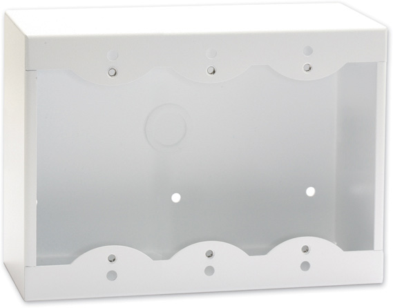 RDL SMB-3W 3-Gang Surface Mount Box for Decora Remote Controls and ...