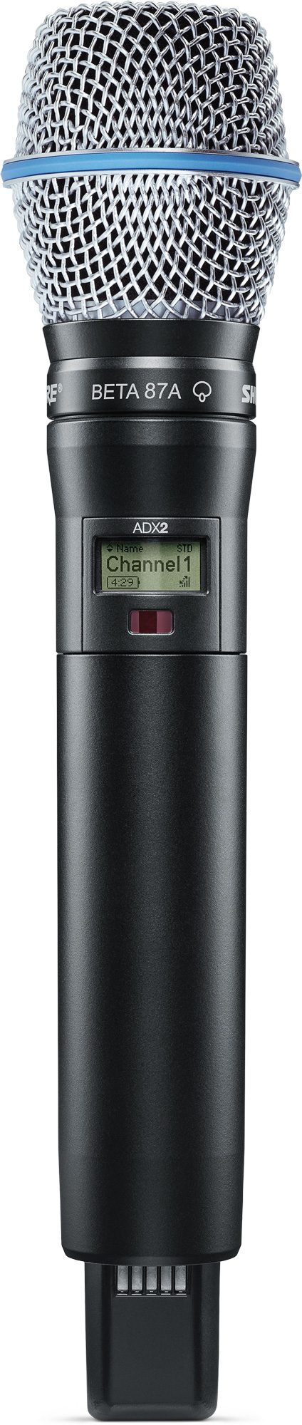 Shure ADX2/B87A Axient Digital Handheld Transmitter w/ BETA 87A Capsule ...