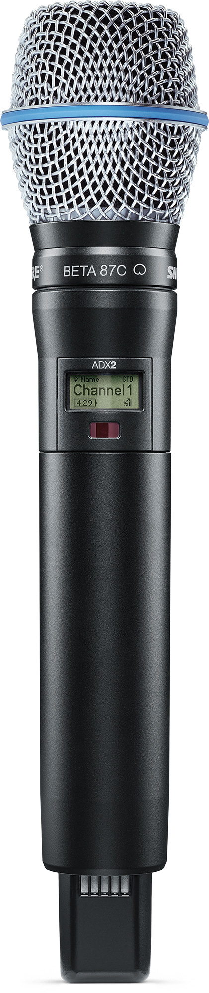 Shure ADX2/B87C Axient Digital Handheld Transmitter w/ BETA 87C Capsule ...