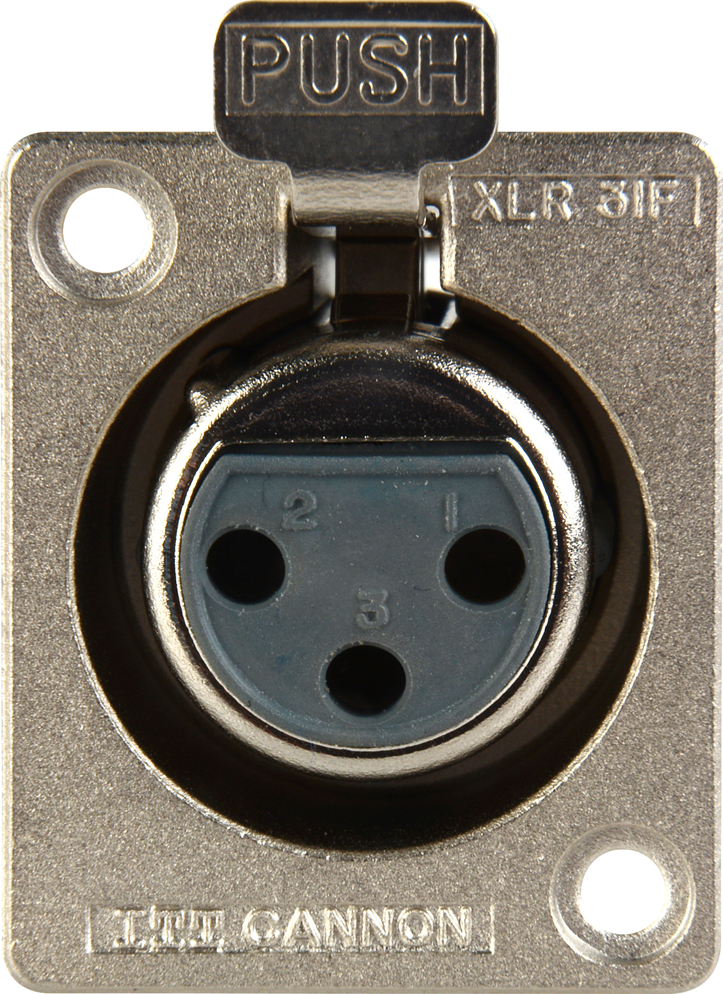 Canare D-Hole XLR-3-31F77 ITT Cannon Solder Back Rectangular Small ...