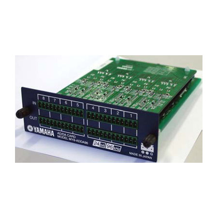 Yamaha MY8-ADDA96 8-channel Analog In/8-channel Analog Out - Euroblock ...