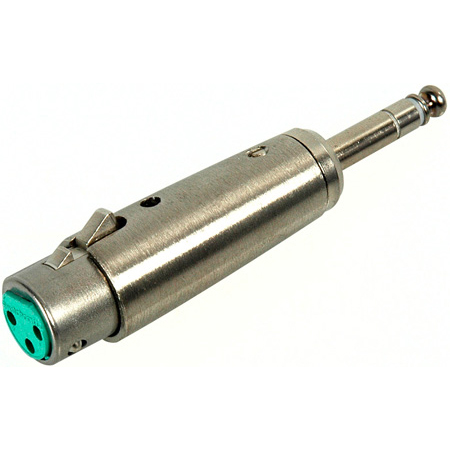 Switchcraft 386AX 1/4 Inch Male to XLR Female Audio Adapter