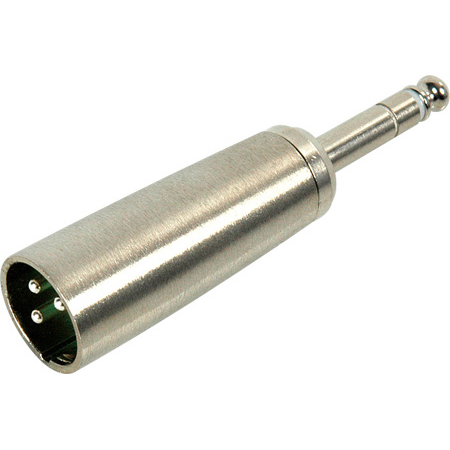 Switchcraft 387AX 1/4 Inch Male to XLR Male Audio Adapter