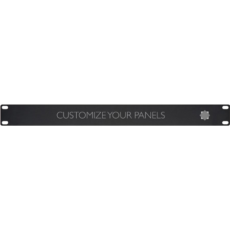 Connectronics ADPAN-1 1RU Engraved Logo Rack Panel