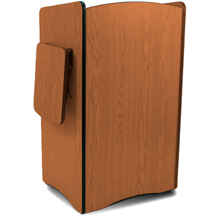 AmpliVox SN3230-CH Multimedia Computer Lectern - Non Sound - Cherry