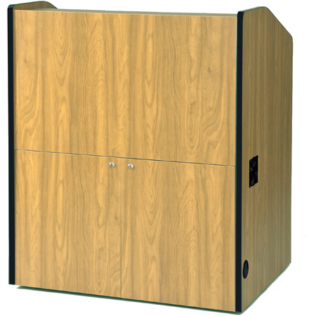 SN3430MP Multimedia Smart Podium - No Sound - Maple