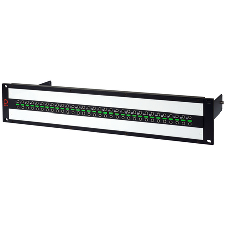 AVP AV-U232E2-UBR2-B10 2RU BNC UHD Micro 12G Video Patch Panel - 2 x 32 ...