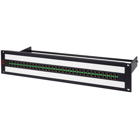 AVP AV-D232E2-AM75-B10 2 RU Midsize (Mini-WECO) Video Patch Panel - 2 x ...