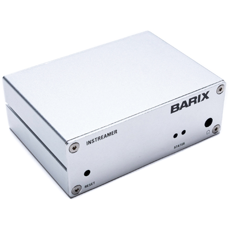 Barix Instreamer Multiprotocol Audio Over IP Encoder - Open Box - Never ...