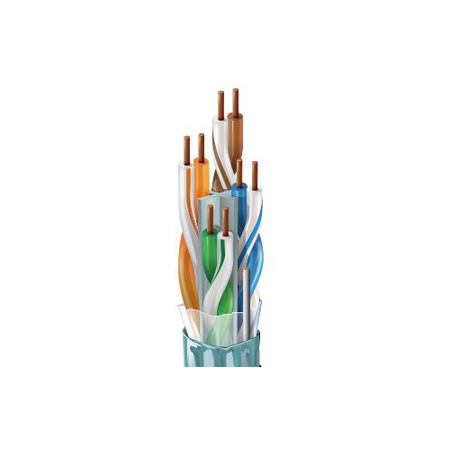 Belden 1351A CMR/Riser Cat 6 Premise Horizontal F/UTP Cable (250MHz) 4 ...