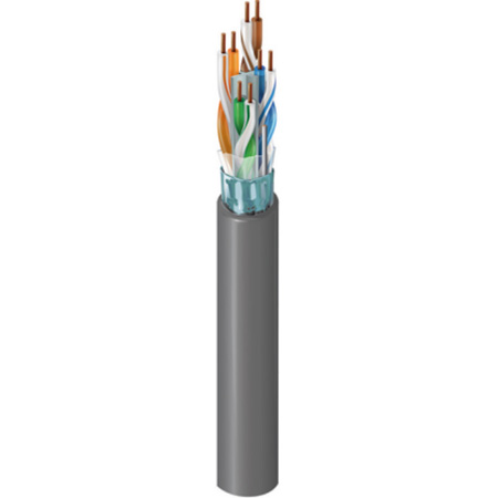 Belden 1352A CMP/Plenum F/UTP DataTwist 4-Pr Cat 6 Premise Horizontal ...