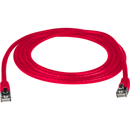 Connectronics CAT6 Snagless Molded 24AWG 50u UTP Patch Cable - 6 Inch - Red