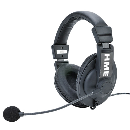 Clear-Com CZ11459 HS15D Double-ear Headset - 4F Four Pin Female XLR ...