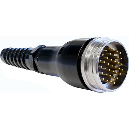 Whirlwind DT12IM 37 Pin Connector - Inline Male Pins with Locking ...