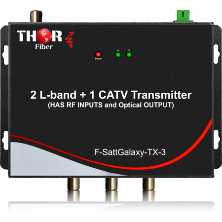 Thor F-SattGalaxy-TX/RX-3-1X4 2 Satellite LBand & 1 CATV QAM / ATSC RF ...