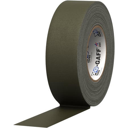 Pro Tapes 001UPCG255MOD Pro Gaff Gaffers Tape GGT-60 - 2 Inch x 55 ...