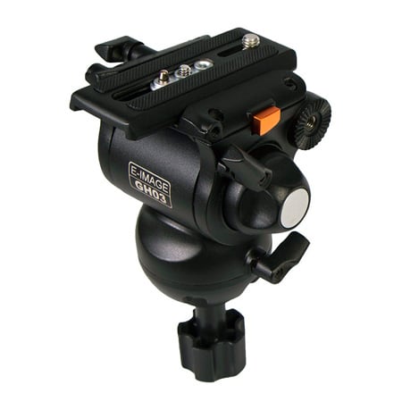 E-Image GH03 75mm Pro Fluid Video Head 11 lbs max