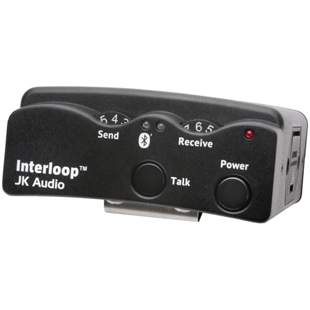 JK Audio Interloop Wired-Wireless Bluetooth Intercom Belt Pack with HD ...