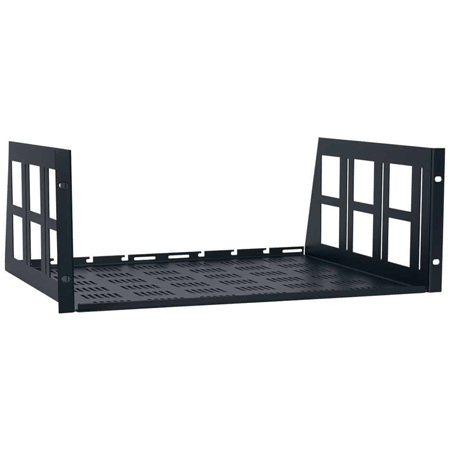 Lowell USV-414 4RU / 14 Inch Deep Vented Rack Shelf