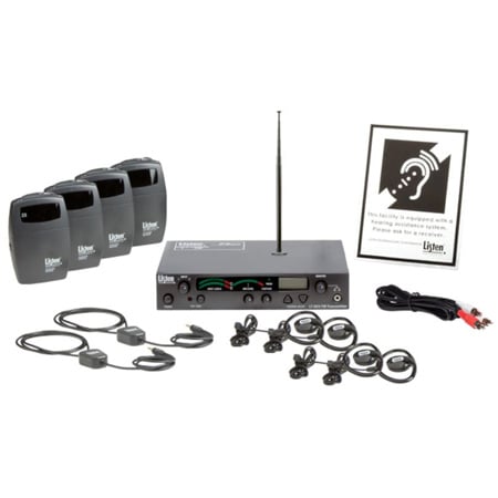 Listen Technologies LS-41-072 Level I Stationary RF Assistive Listening ...