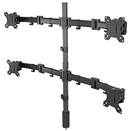 Middle Atlantic MM3-2X2BLK 2 Level Articulating Monitor Mount - 2X2