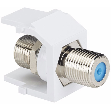 Panduit NKFWH F-Type Keystone Module Feedthru RF Connector