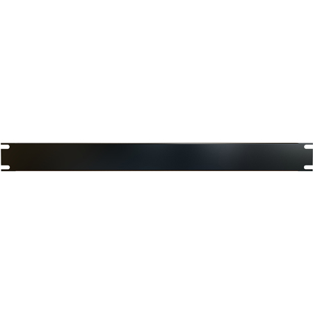 Hammond PBFS19001BK2 1RU Formed Steel Rack Panel - Smooth Black