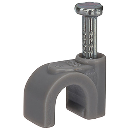 Platinum Tools PNC-236G Gray 6mm Poly Nail Clips