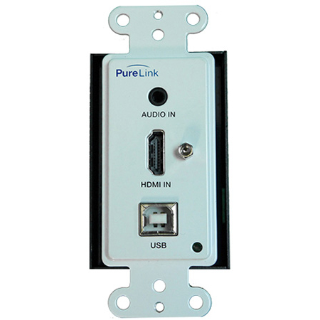 PureLink HWCE Transmitter/Receiver 4K HDMI & USB 2.0 over HDBaseT™ Wall ...