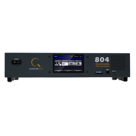 Quantum Data 804 Multimedia Test Instrument - USA Power Lead