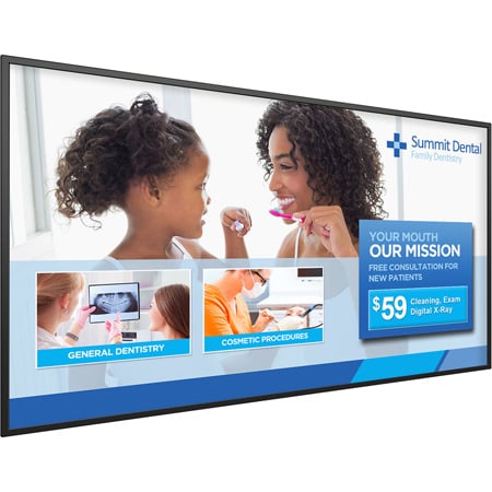 SL4351 Large Format Display for Digital Signage - 43 Inch LCD - 1920 x ...