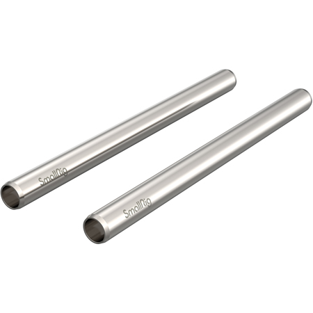 SmallRig 3683 15mm Stainless Steel Rod - 20cm 8 inch (2pcs)