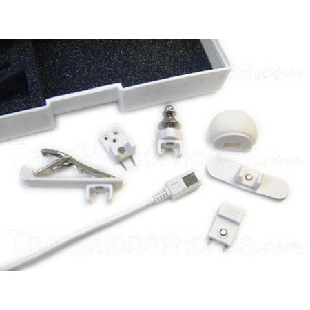 Tram TR50 Omnidirectional Lavalier Condenser Microphone (White)