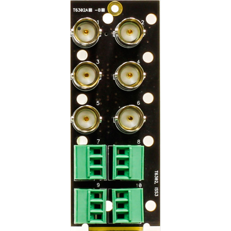 Ward-Beck T6302A openGear Analog to Digital Audio Converter-75 Ohm BNC ...