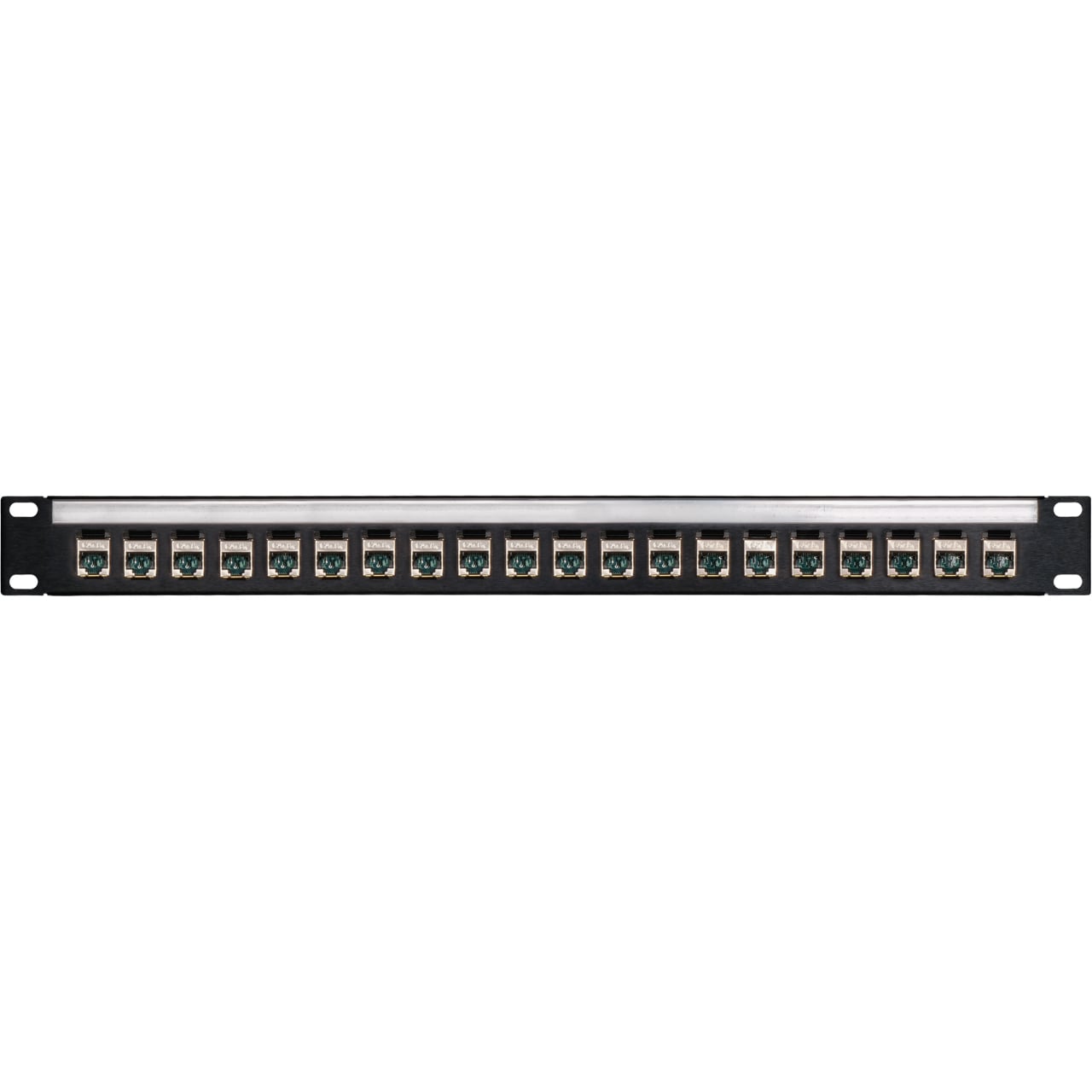 My Custom Shop 20X45-6A Cat6a 20-Port Shielded Female RJ45 Feedthrough ...