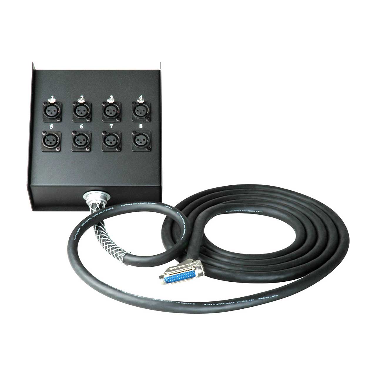 Sescom DB25 DA-88 Audio Cable Mogami Analog 25-Pin D-Sub Male to 8 XLR ...