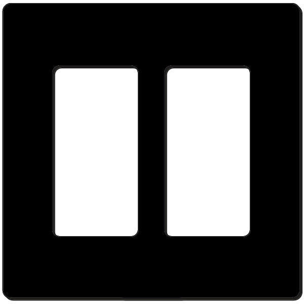 Attero Tech 2-GANG SNAP-IN DECORA-B 2-Gang Screwless Snap-In Decora ...