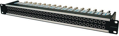 Canare 32MD-ST-15U 32-Point Mid-Size 3G 1.5RU Normalled Patchbay with ...
