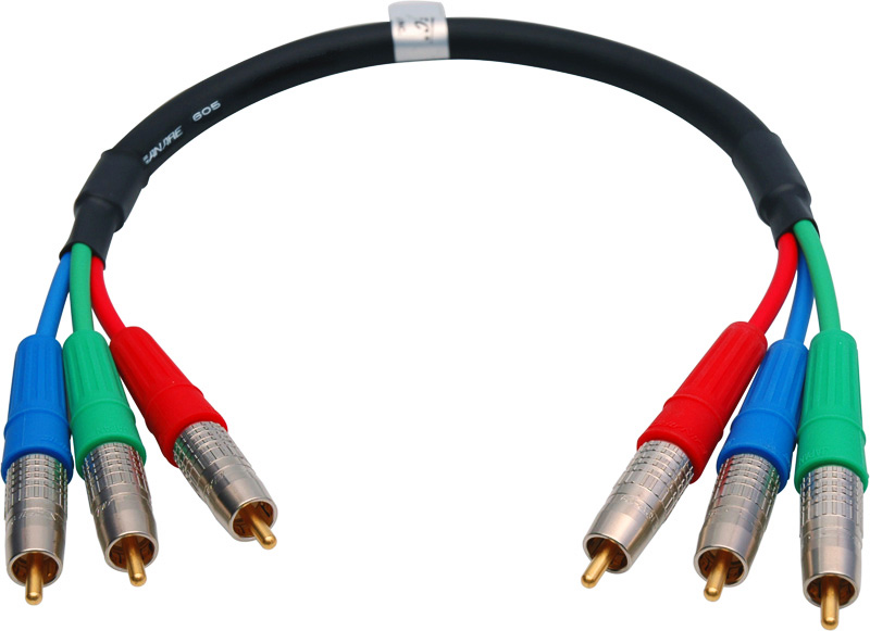 Laird Canare V3-3C 3-Channel RCA Component Cable - 50 Foot