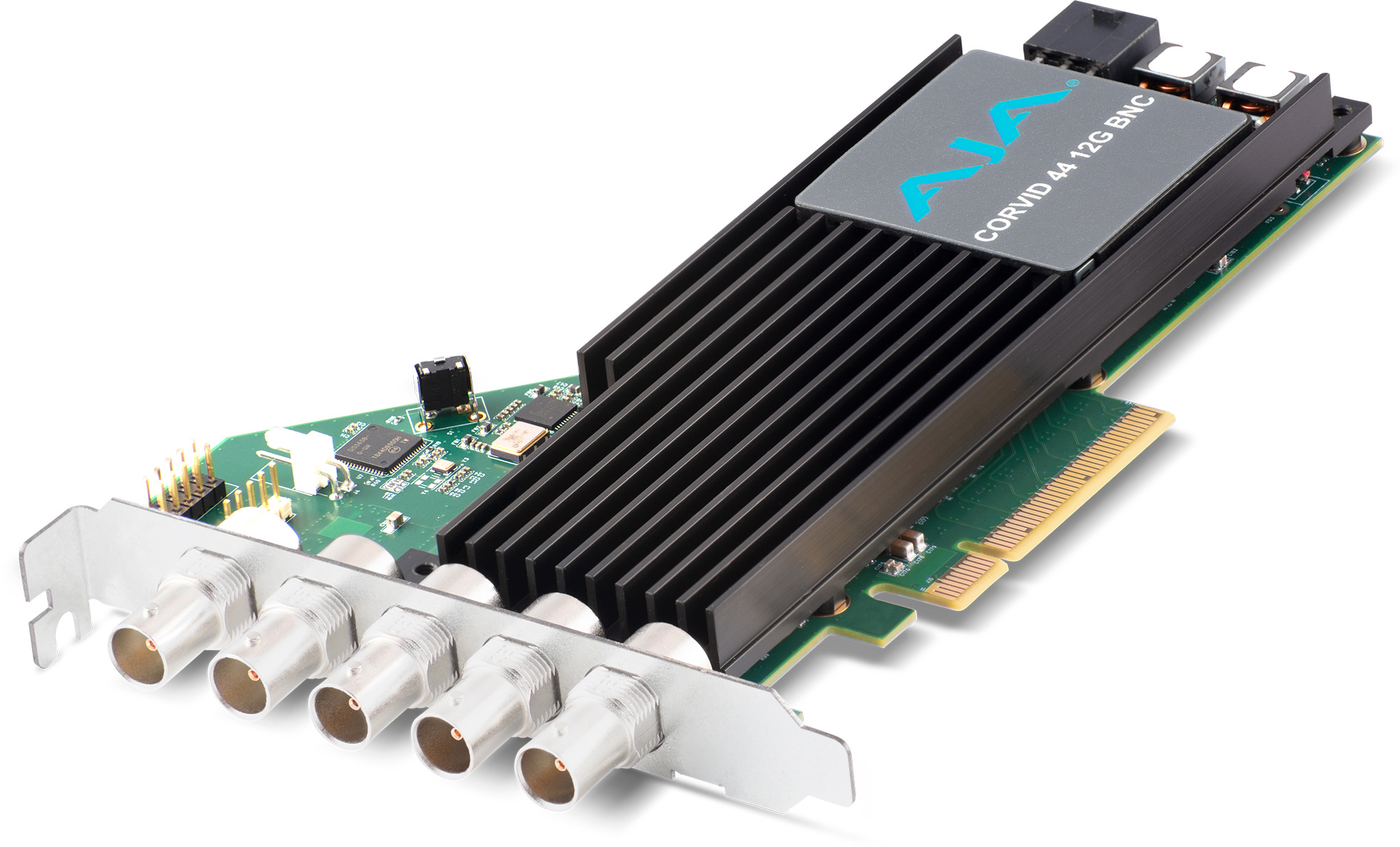 AJA Corvid 44 CRV44-12G-R0-02 12G-SDI PCIe 3.0 4 Ch I/O Card - Short ...