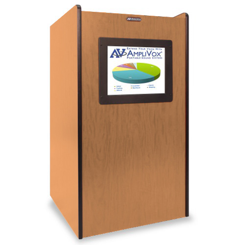 Amplivox SN3265-OK Visionary Lectern with Built-In LCD Screen - Non ...