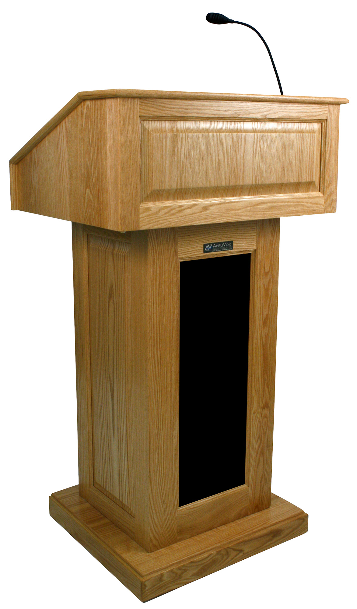 Amplivox SS3020OK Victoria Lectern with Sound - Oak