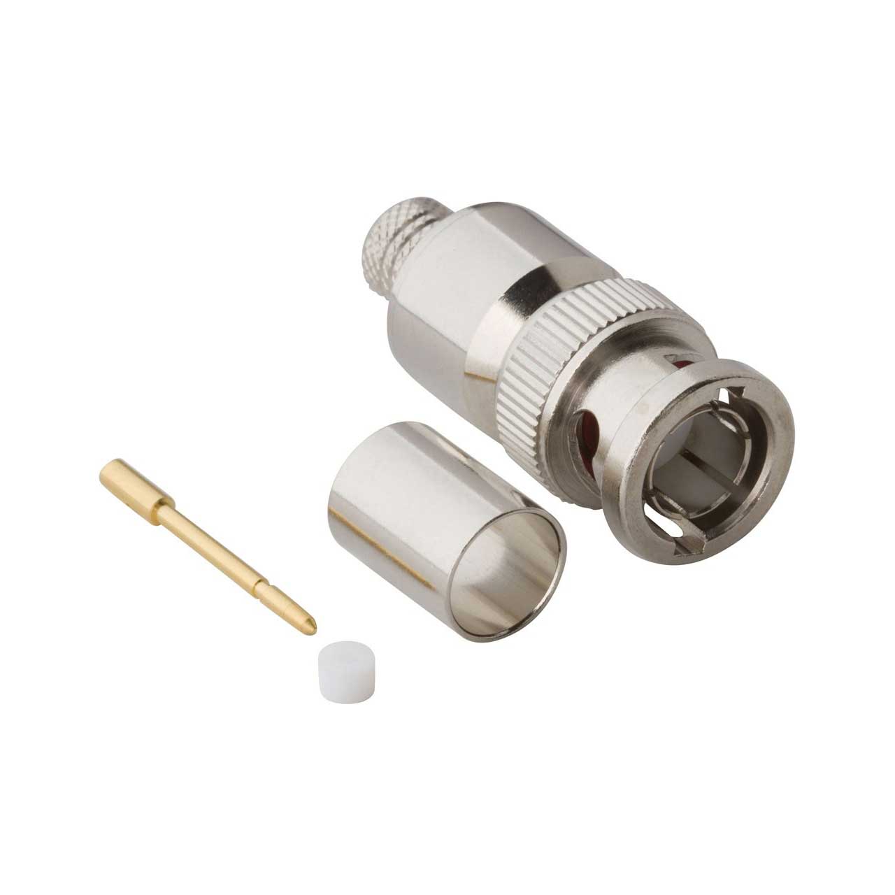 Amphenol 031-70552-12G Straight Crimp Plug 12G BNC Connector for Canare ...