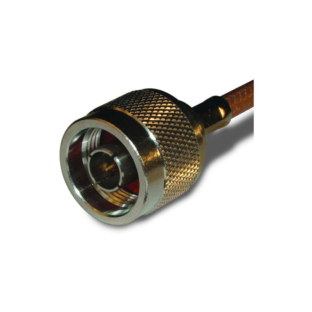 Amphenol 172142 N-Type Straight Crimp Plug RG-55 RG-142 RG-223 RG-400 ...