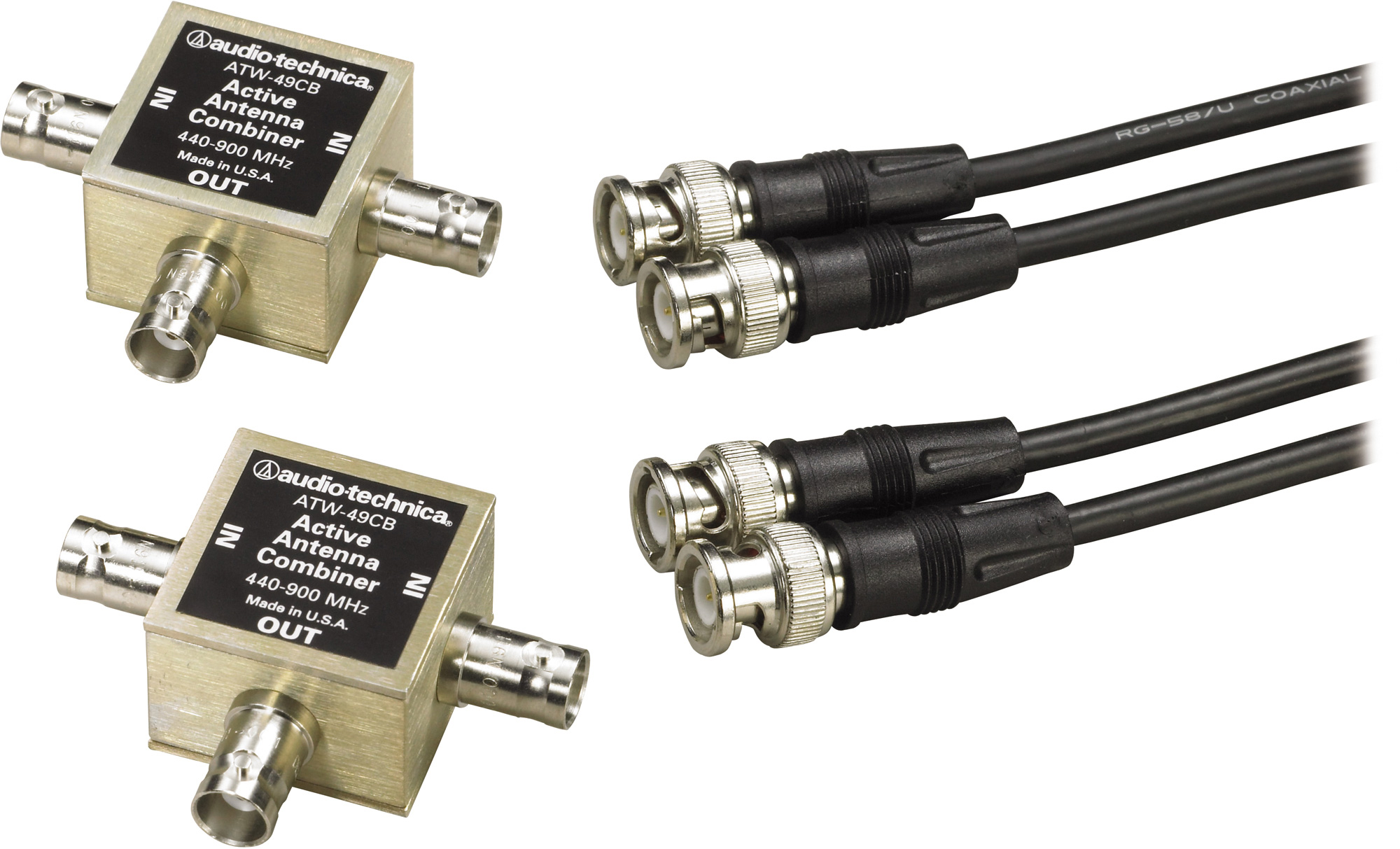 Audio-Technica ATW-49CB Active Antenna Combiner Kit
